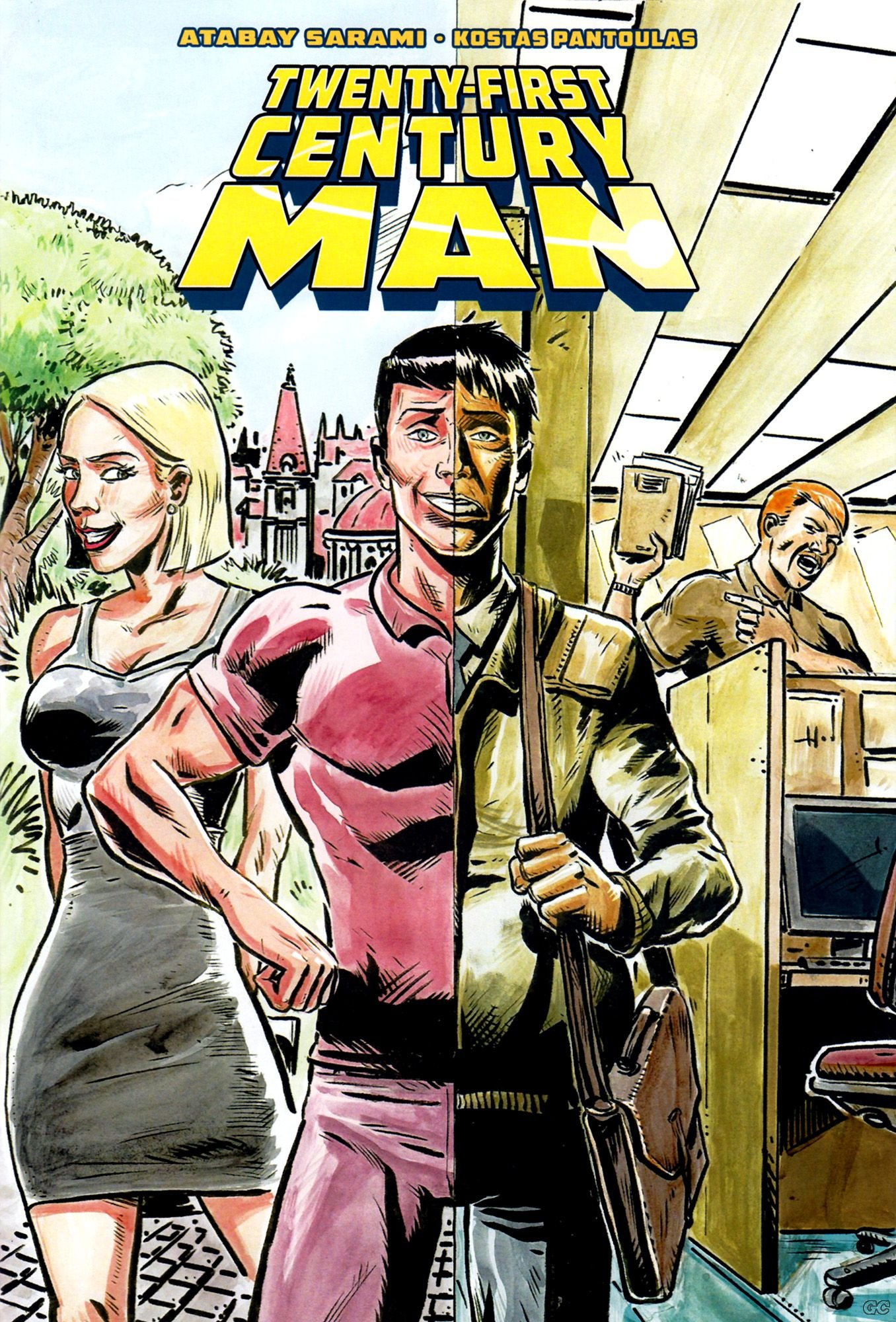 TWENTY-FIRST CENTURY MAN - ΞΕΝΟΓΛΩΣΣΑ ΕΛΛΗΝΩΝ ΔΗΜΙΟΥΡΓΩΝ - GreekComics