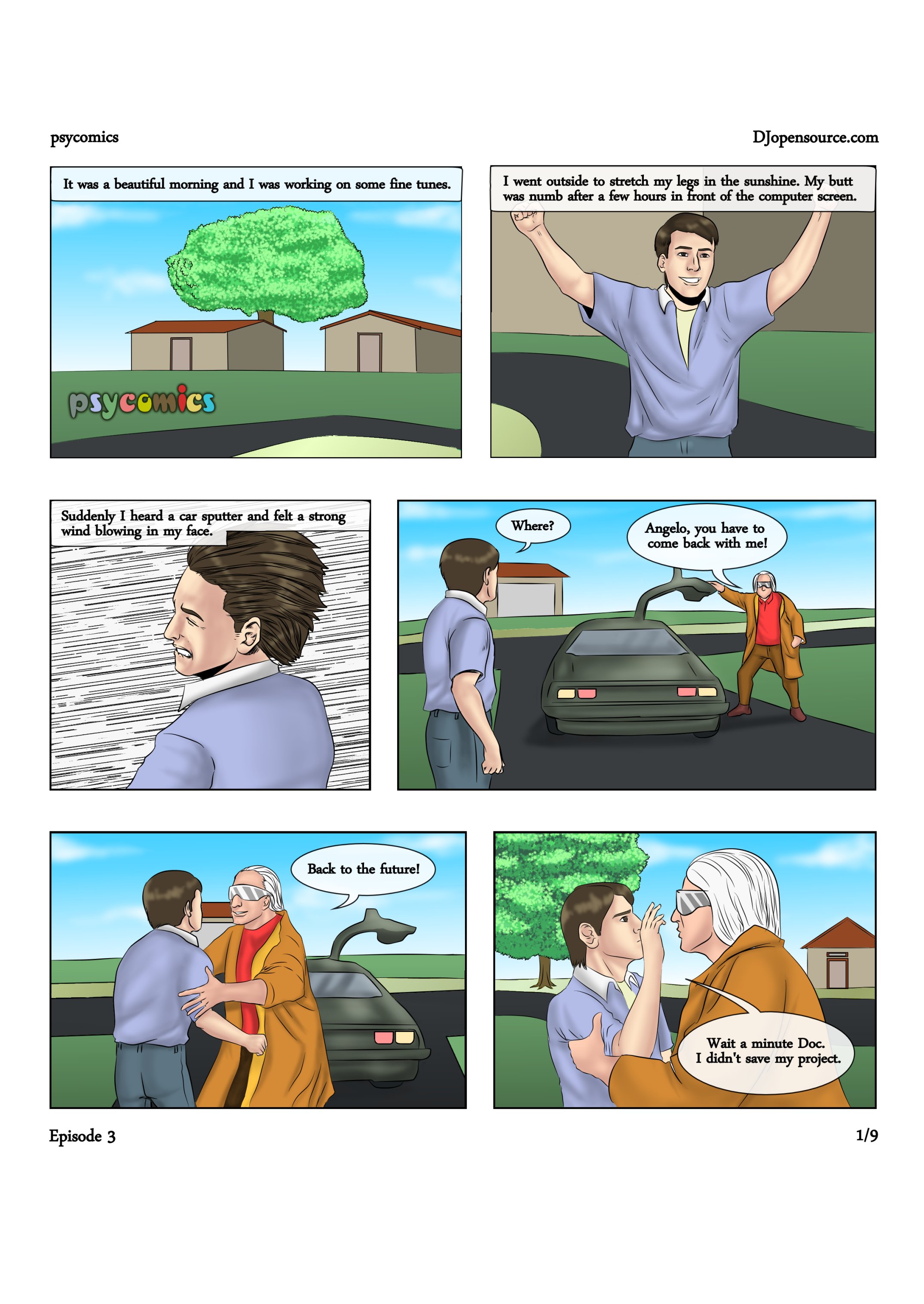 Psycomics - Episode 3 - ΣΧΕΔΙΟ - GreekComics