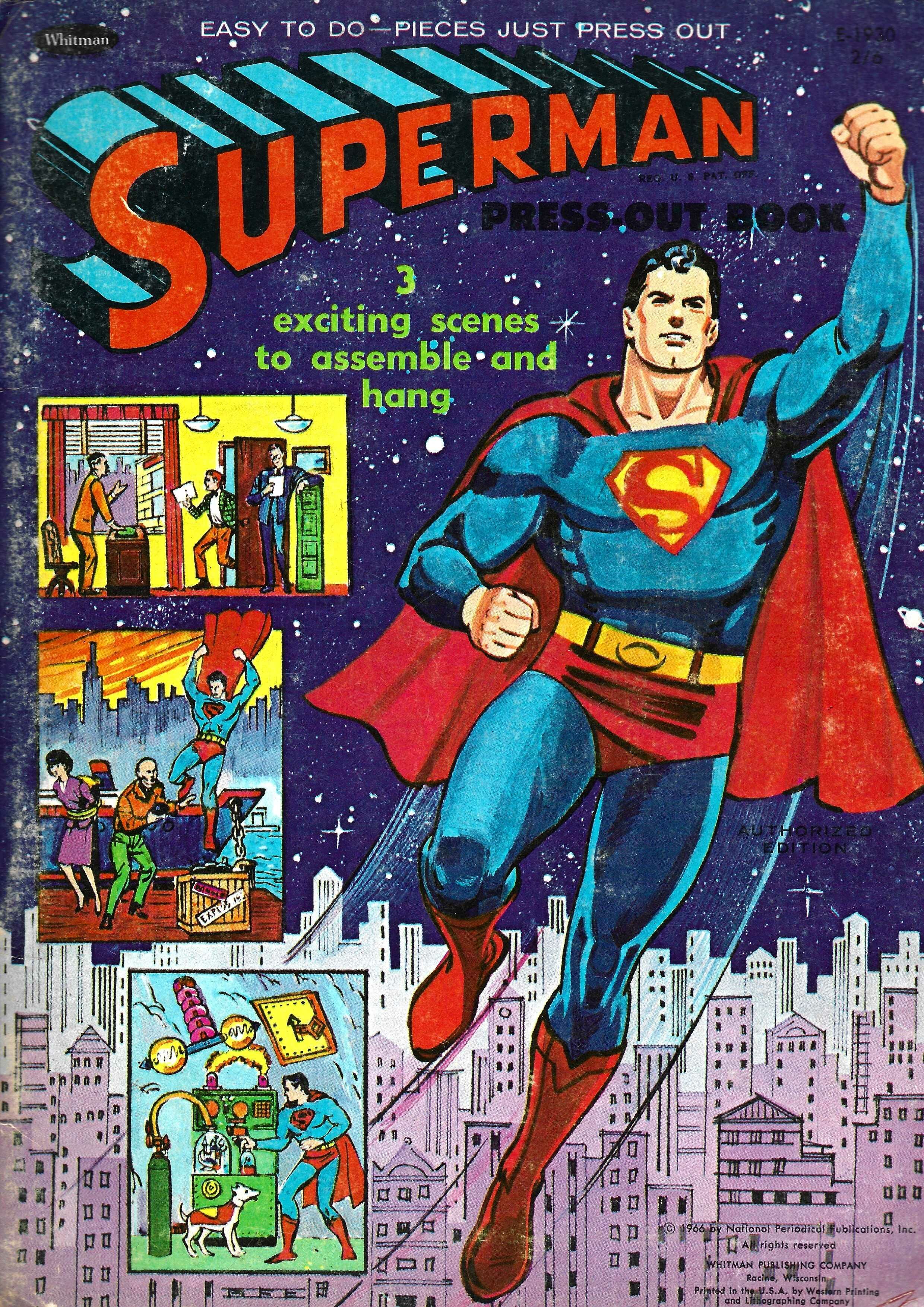 SUPERMAN: PRESS OUT BOOK - ΞΕΝΕΣ ΕΚΔΟΣΕΙΣ - GreekComics